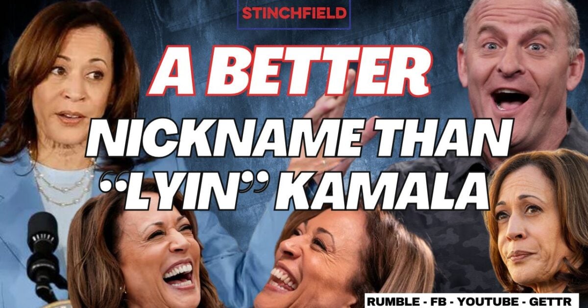 Kamala Harris Lives up to Many Nicknames… Here’s my List (VIDEO) - TGP ...