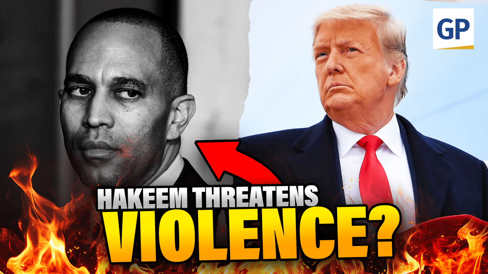 Hakeem Jeffries Makes VIOLENT THREAT to President TRUMP? | Elijah ...